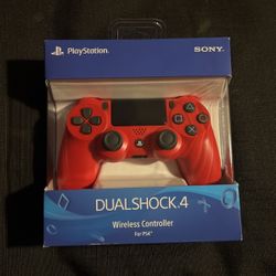 Magma Red Ps4 Controller