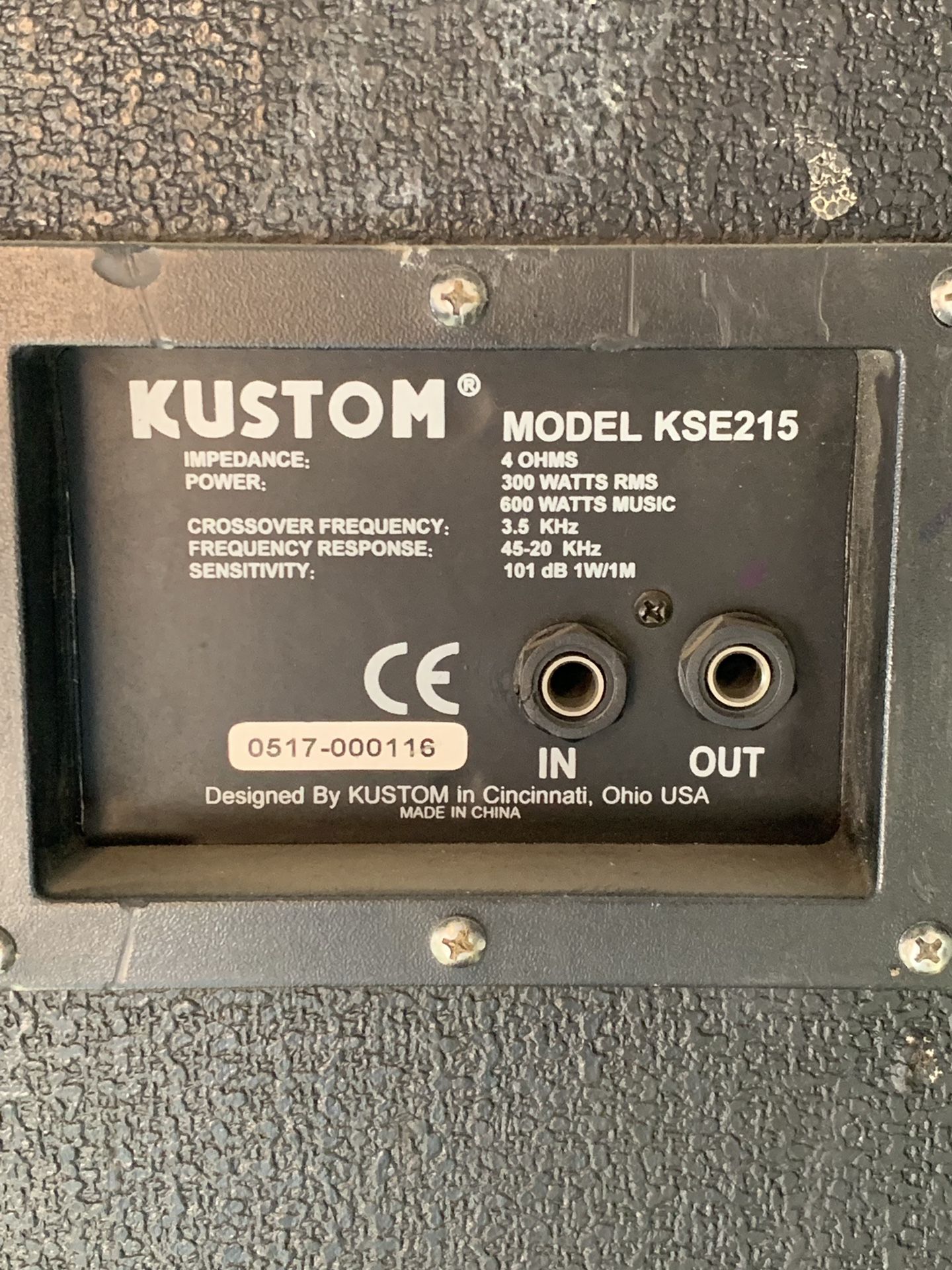 Kustom Cabinet 1×12 | Cabinets Matttroy