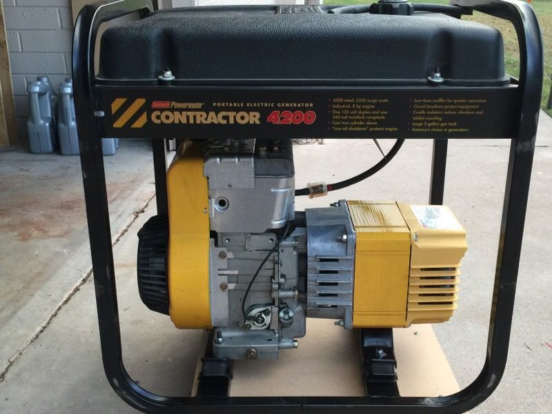 Coleman Powermate 4200 Generator for Sale in Mesa, AZ - OfferUp