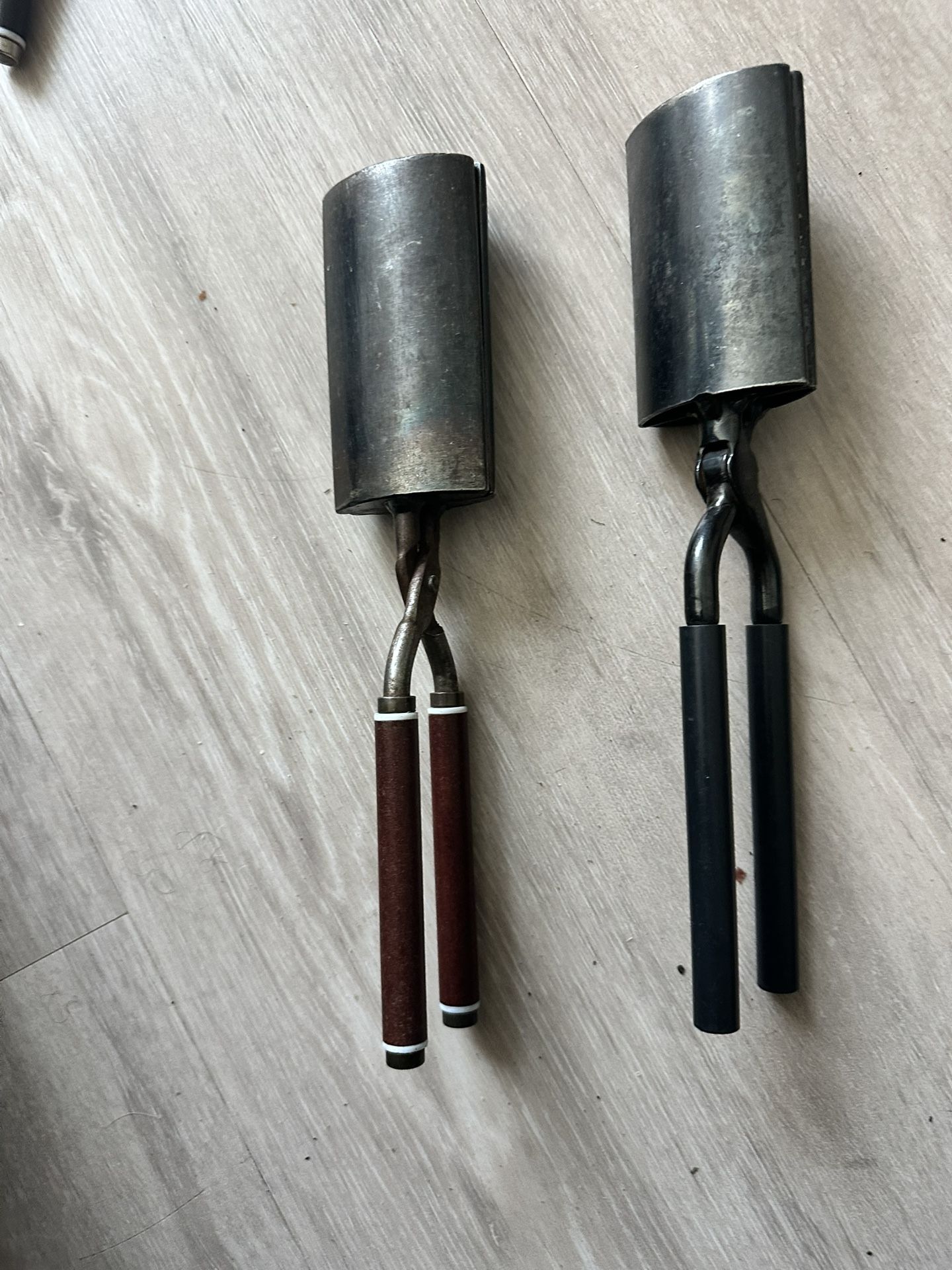 Golden Supreme (Marcel) Beveled (Round) Flat Irons Set for Sale in Los ...