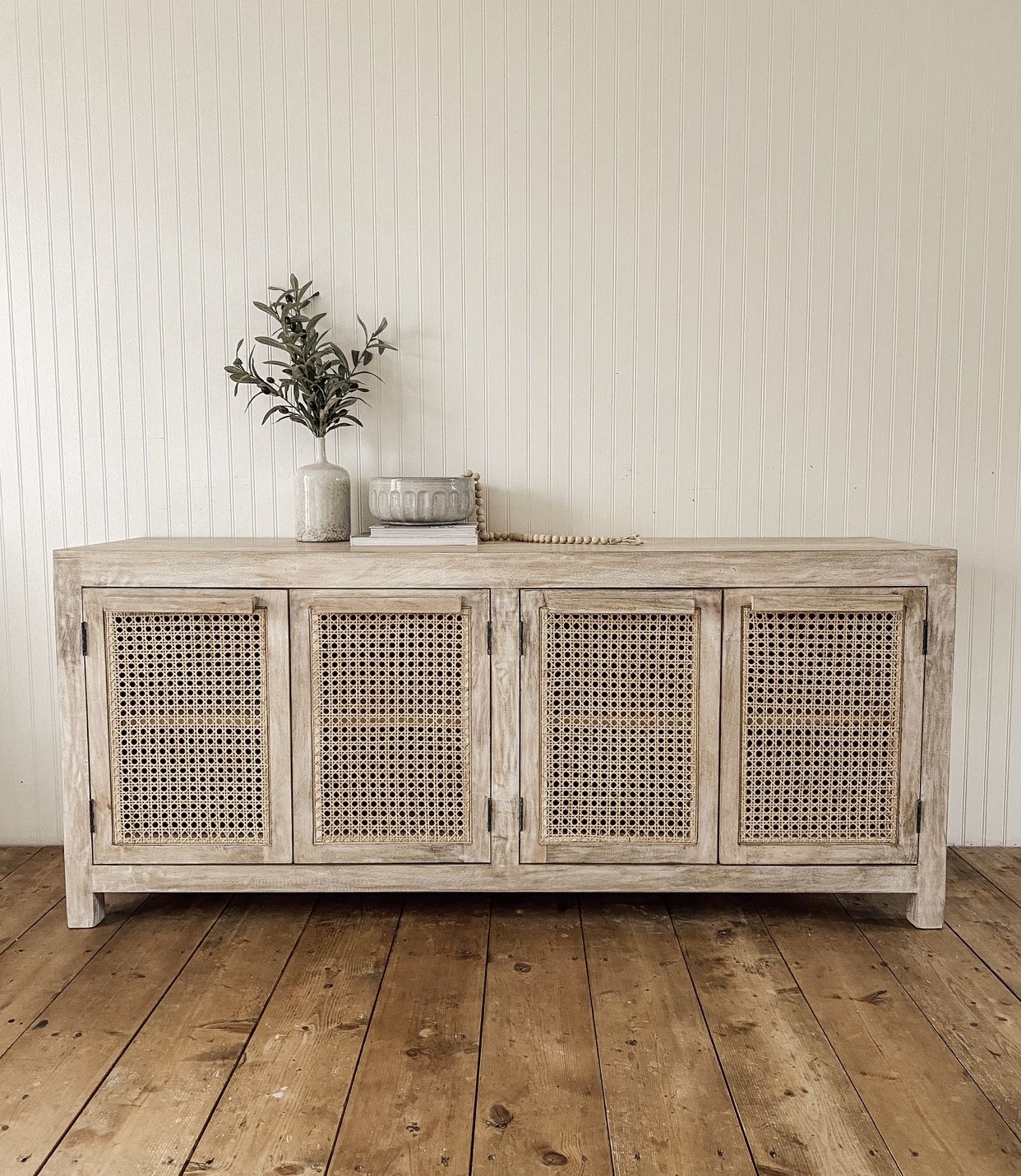 Cane Solid Wood Sideboard/ Buffet for Sale in Seattle, WA - OfferUp