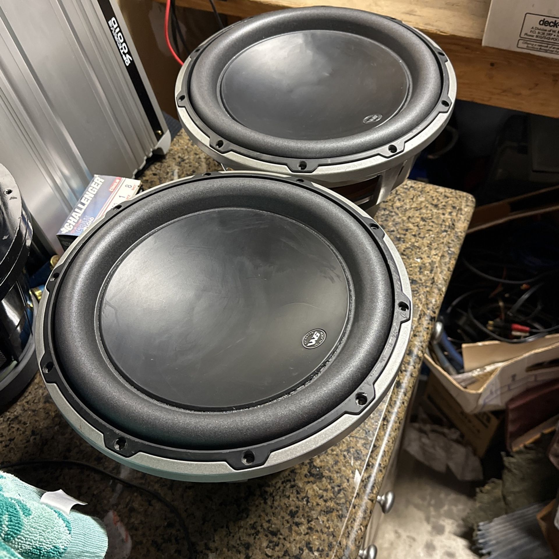 Jl Audio W6 12” =2 for Sale in Garden Grove, CA - OfferUp