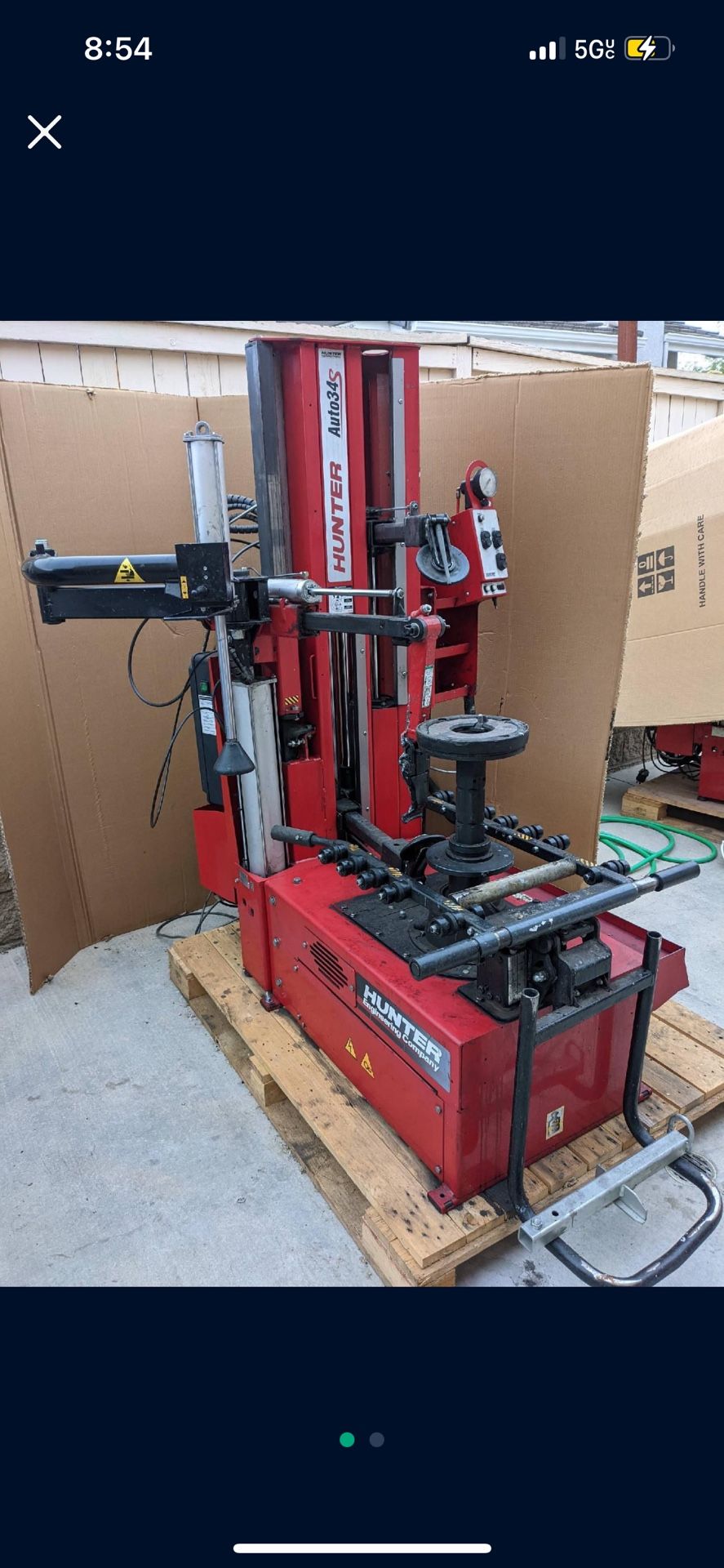 Hunter Auto34S Tire Changer for Sale in Temecula, CA - OfferUp