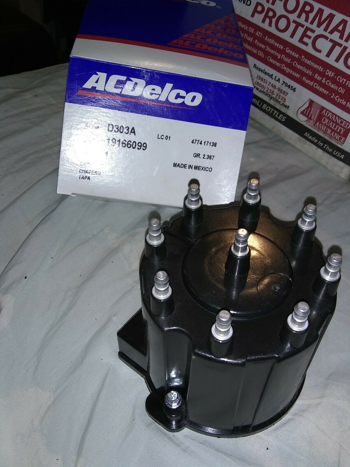 87-96 NEW AC DELCO GM DISTRIBUTOR CAP CHEYENNE SCOTTSDALE IROC CAMARO ...