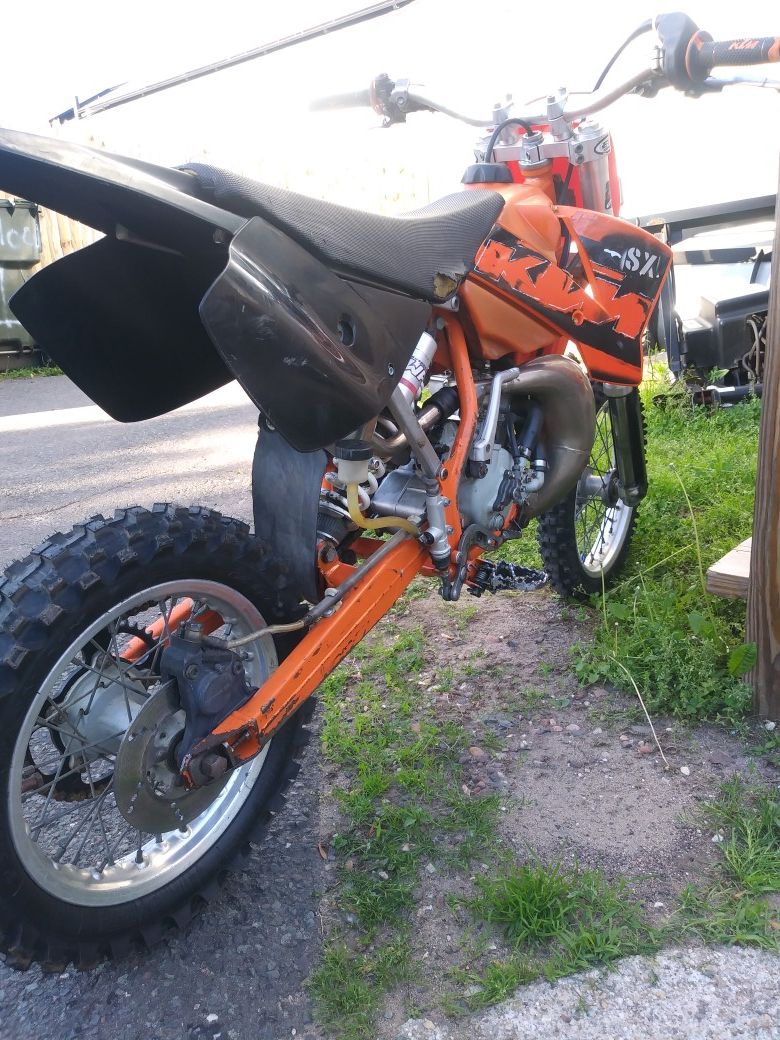 2004 ktm 65 2 stroke super fast no tittle only bill off sale for Sale ...