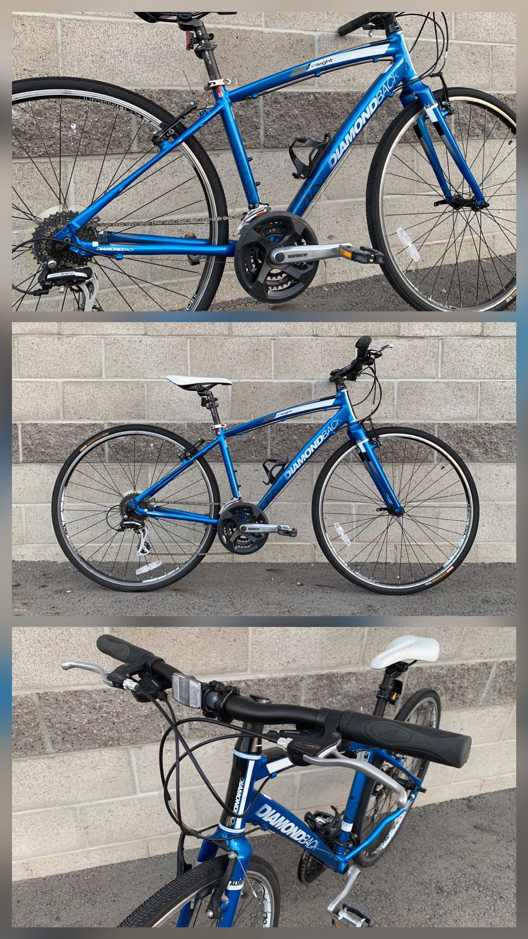 Diamondback Insight 2 Hybrid Road Bike (Medium, 24 Speeds, Good ...