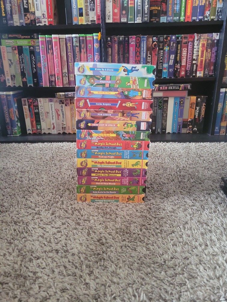 Magic School Bus Goes To Seed Vhs