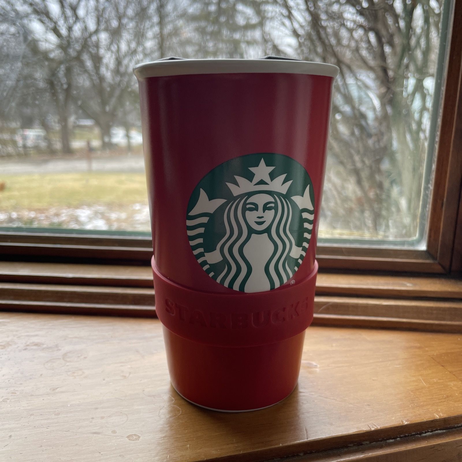 Red Starbucks Coffee Tumbler