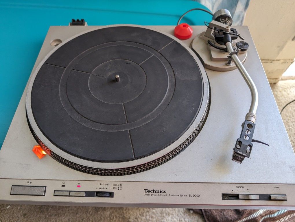 Technics SL-D202 Direct Drive Automatic Turntable (( NO DUST COVER ...