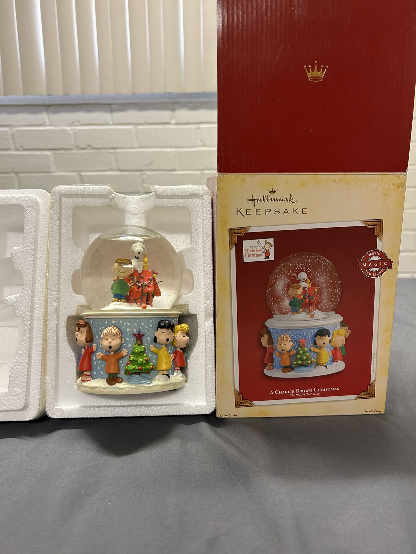 2005 Peanuts 40th Anniversary Of Charlie Brown Christmas By Hallmark ...