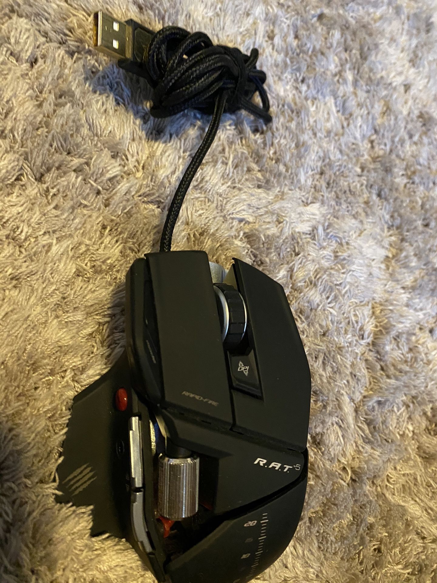 Mad Catz RAT 5 Mouse For Sale In Fair Oaks CA OfferUp