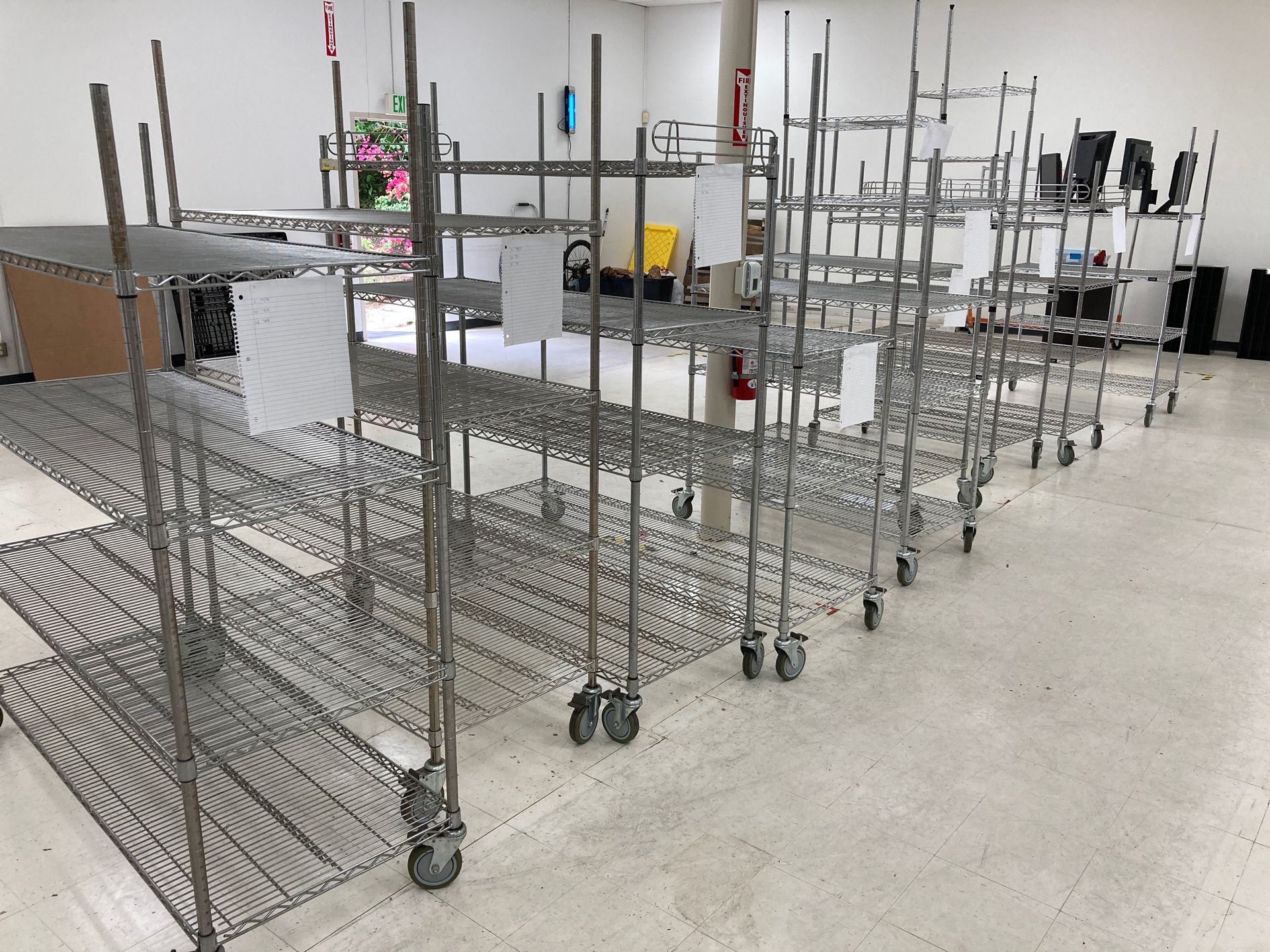 ULINE metal racks for Sale in Carlsbad, CA - OfferUp