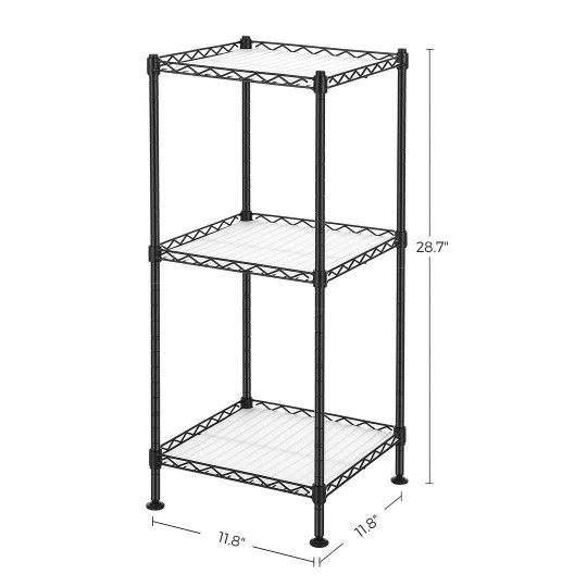 LGR103B01 New 3 Tier Metal Storage Rack for Small Space for Sale in Los ...