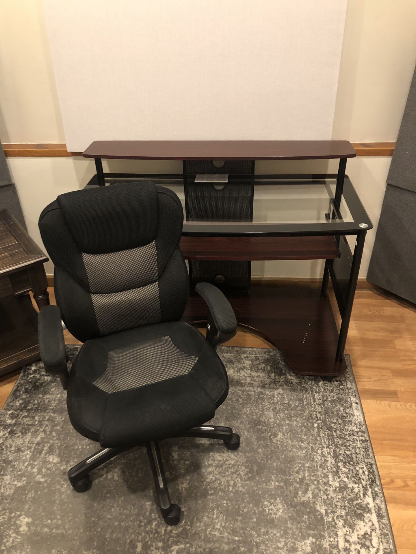 Z-line Designs Cyrus Workstation + Office chair for Sale in Los Angeles ...