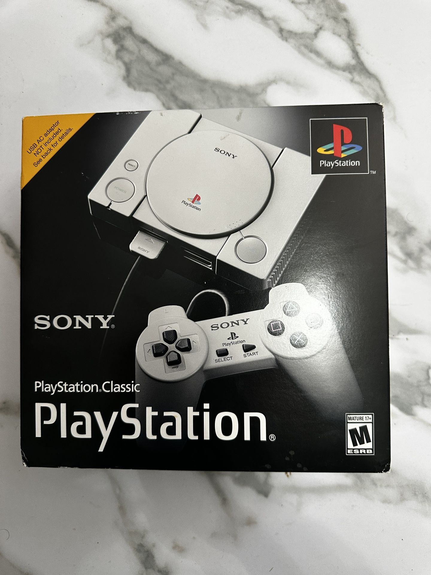 Sony PlayStation Classic Mini 2018 Gray Console W/ Pre-Loaded 100 Games ...