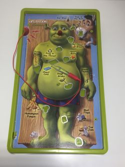 Shrek Operation Game Pieces