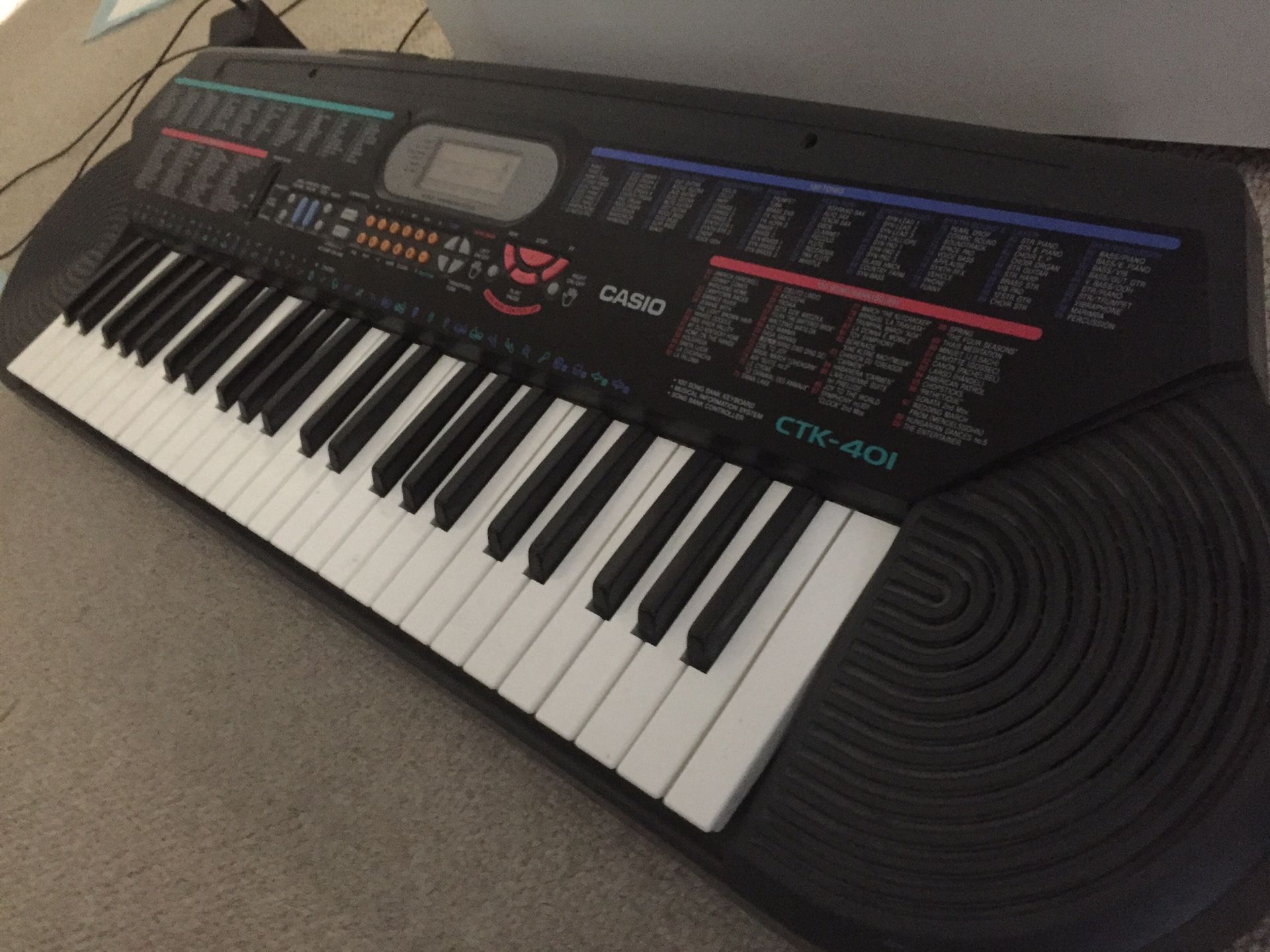 Casio CTK-401 Piano Keyboard for Sale in San Jose, CA - OfferUp