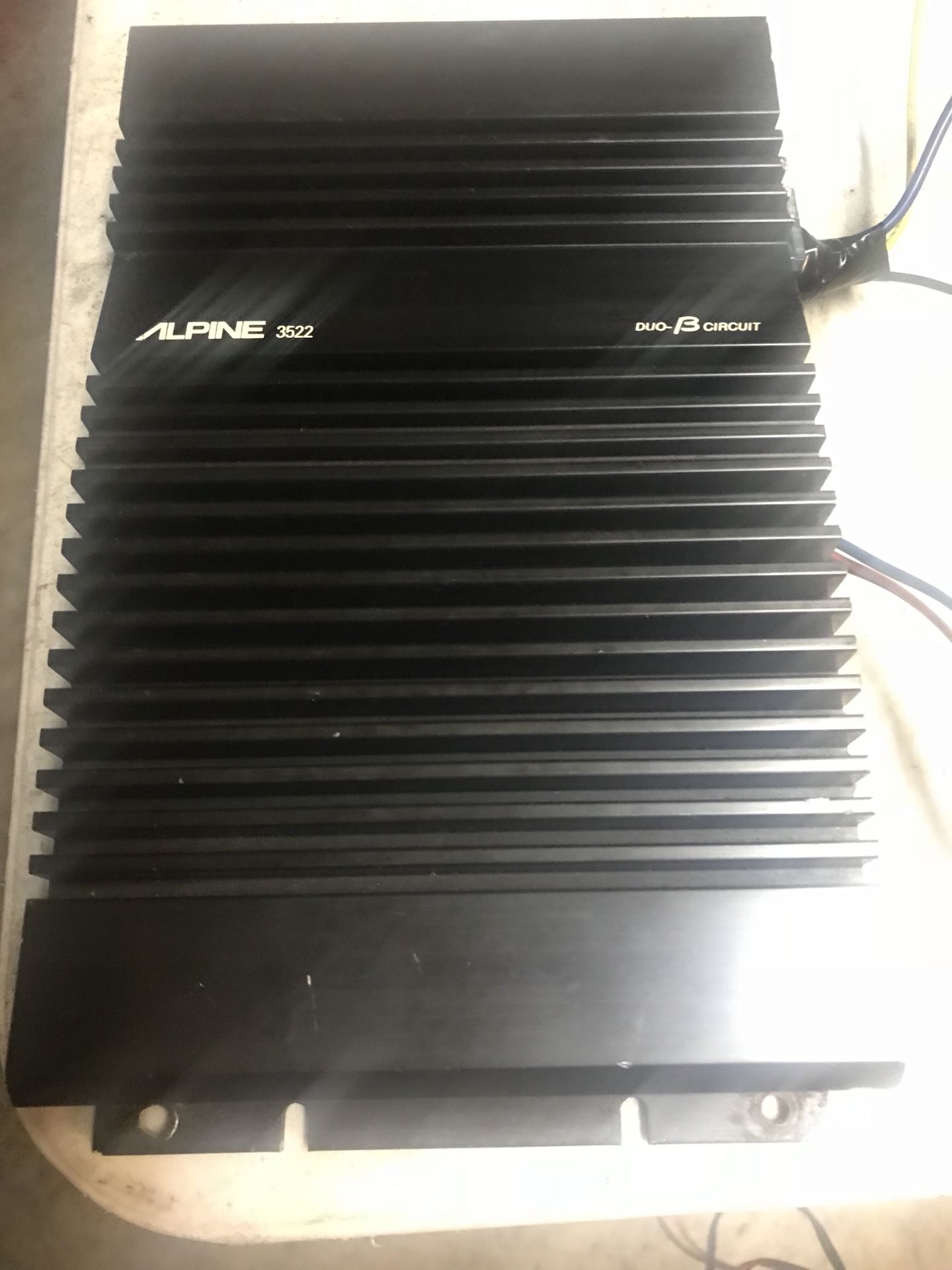 Alpine 3522 Car Stereo Amp Amplifier for Sale in Kent, WA - OfferUp