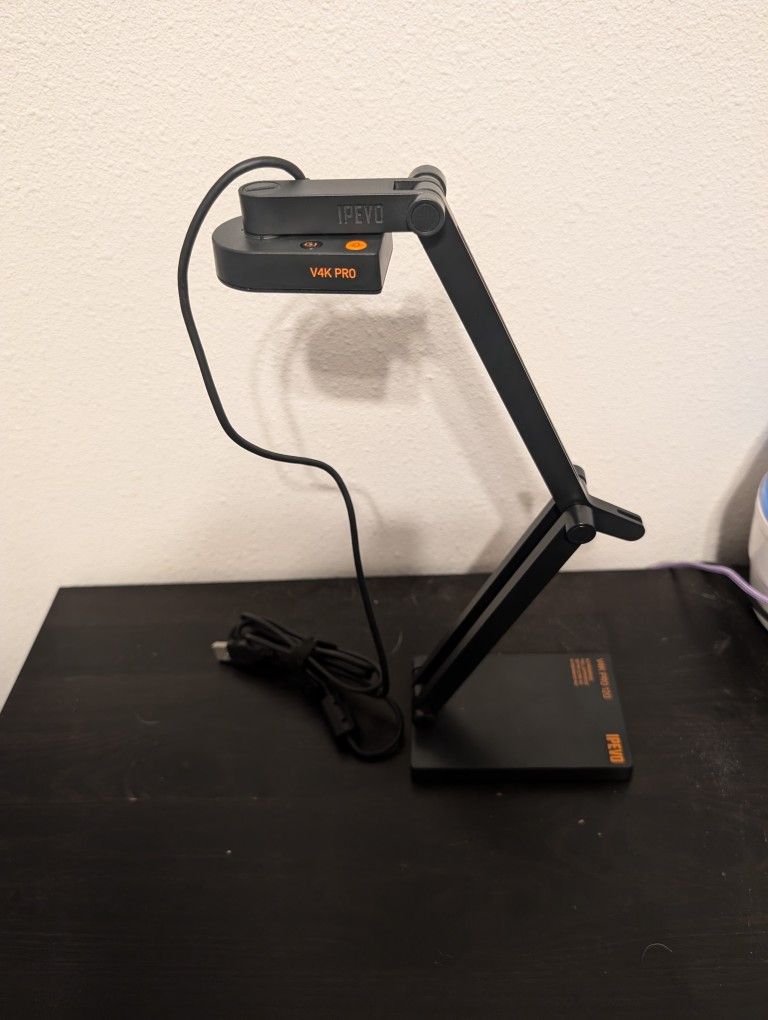 Document Scanner IPEVO V4K PRO 120 for Sale in Bakersfield, CA - OfferUp