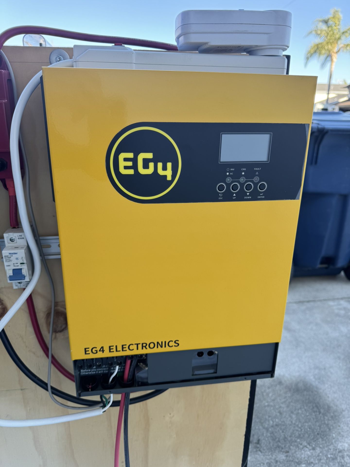 EG4 Off Grid Back Up Solar Power System With EG4 51.2v100ah Batteries ...