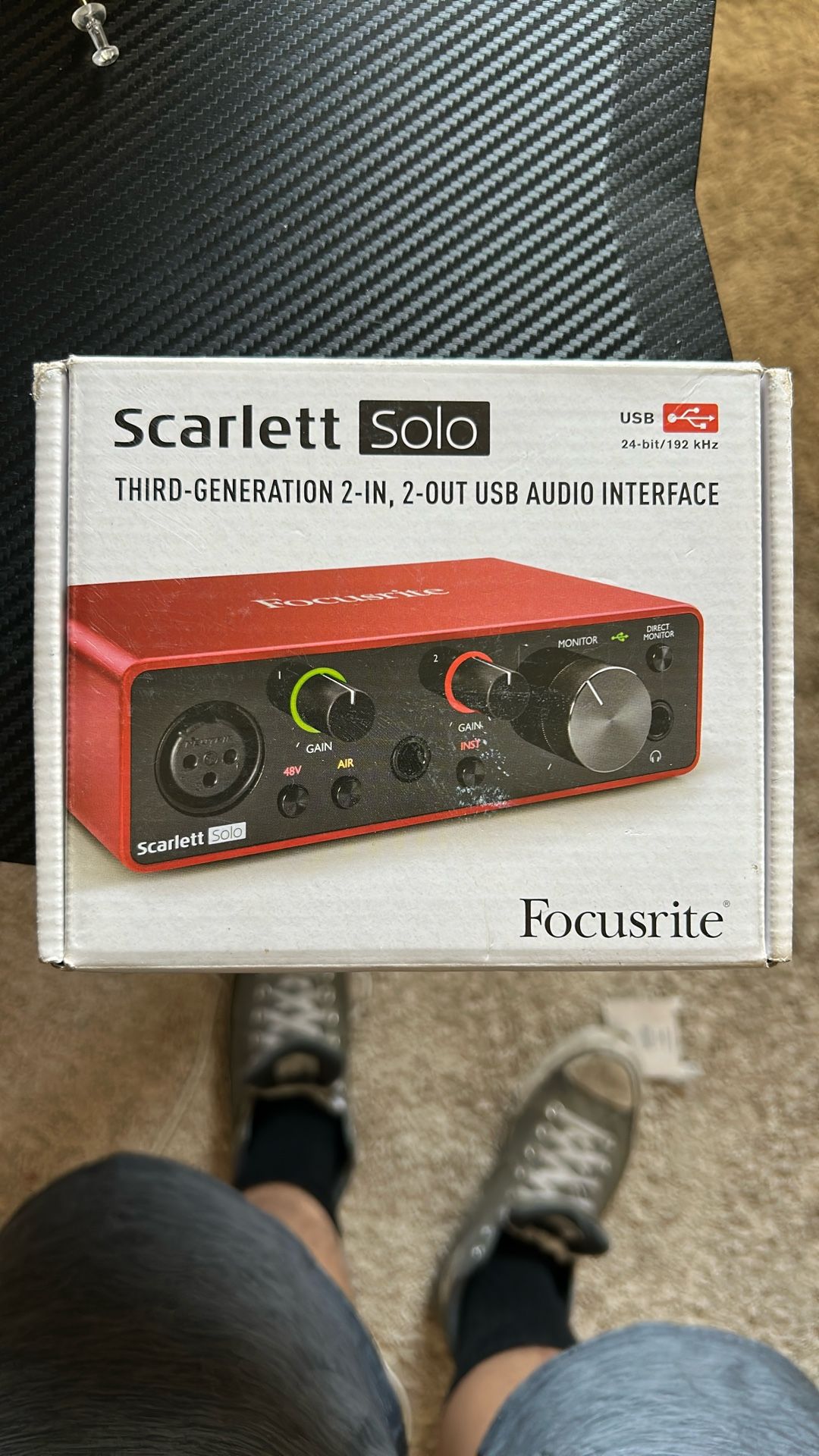 Scarlet Solo Gen 3 Interface for Sale in Phoenix, AZ - OfferUp