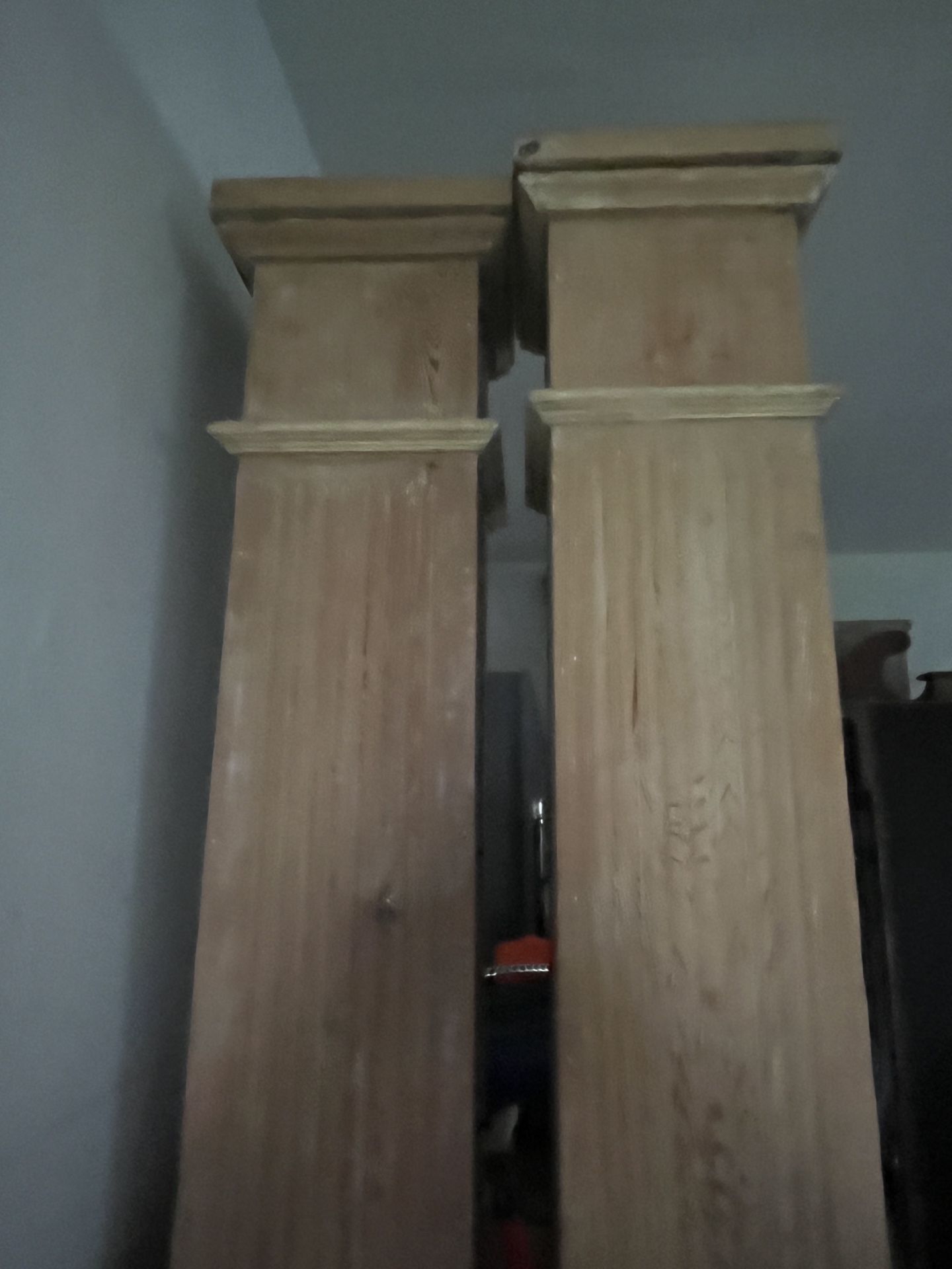 4 Beautiful 8 Ft Wood Tall Columns OBO for Sale in Charlotte, NC - OfferUp