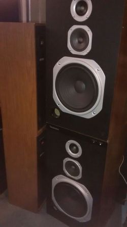 Technics 3 Way Speakers