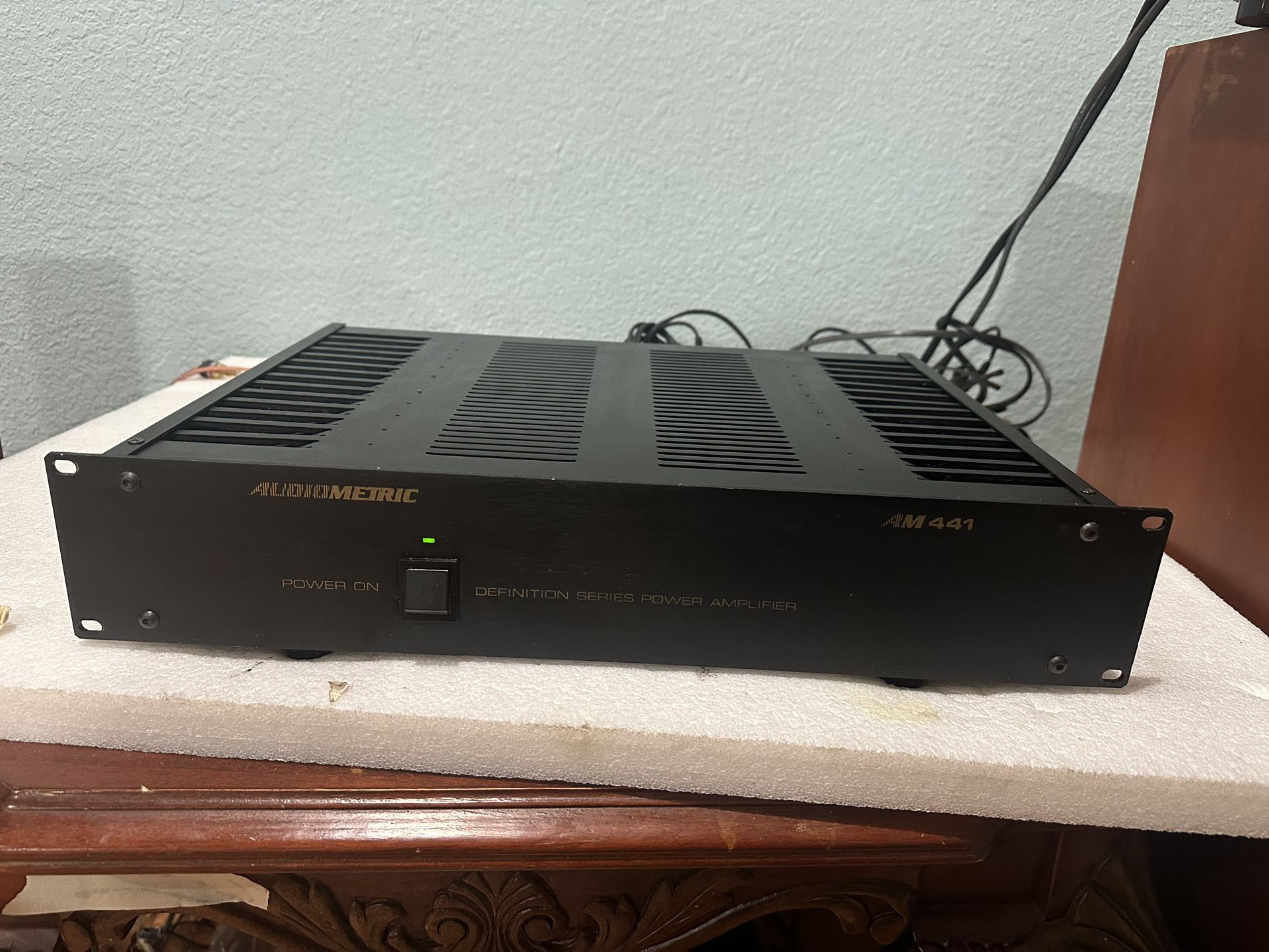 AudioMetric AM441 2-channel Amplifier 225 Watts per Channel.MADE IN USA ...