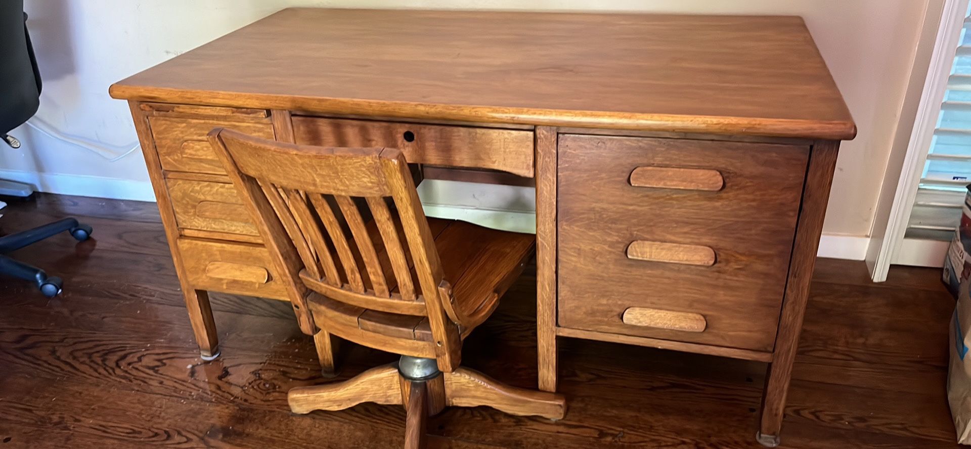 Used Solid Oak Desk