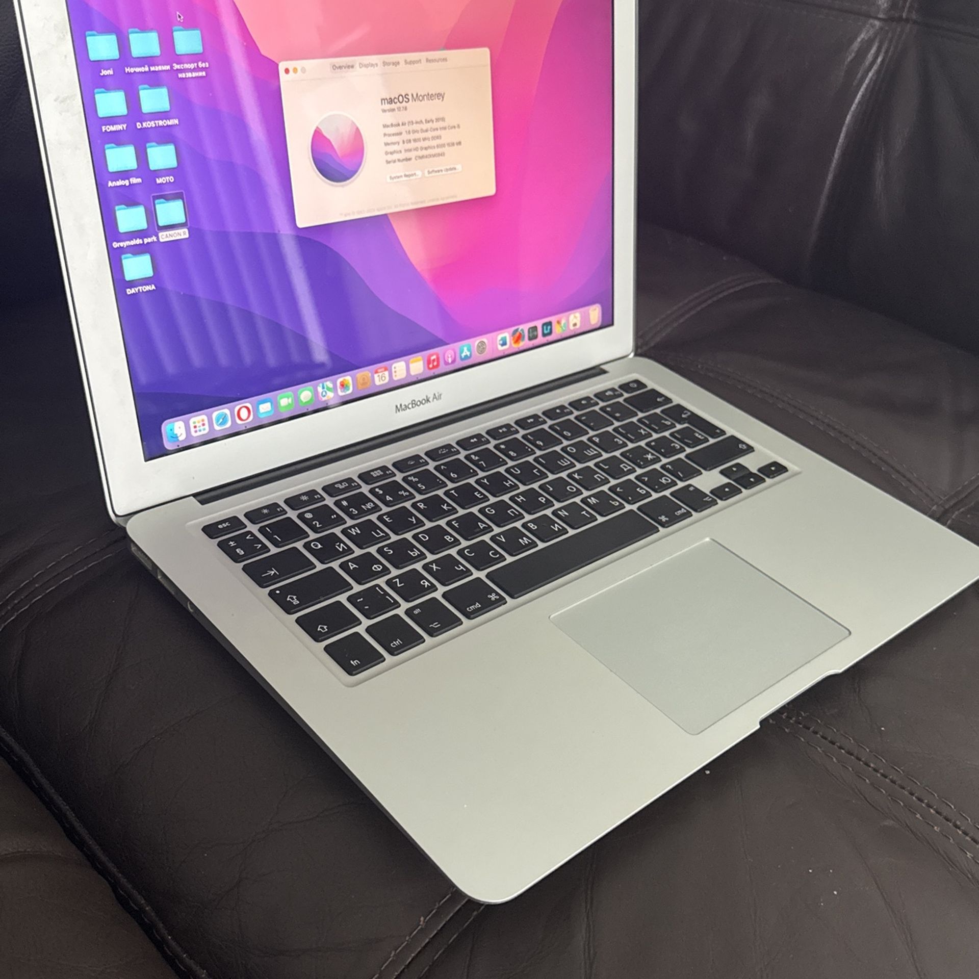 MacBook Air 13”. Mac OS Monterey 12.7.6 for Sale in Hollywood, FL - OfferUp