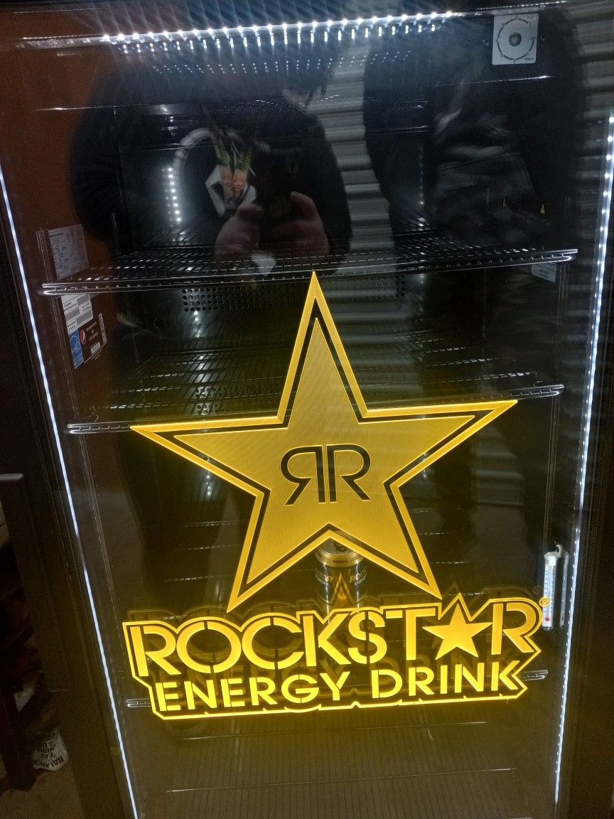 ROCKSTAR Energy Drink Refrigerator for Sale in Kent, WA - OfferUp