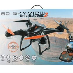 Vivitar 360 Skyview 2 GPS Aerial Camera Drone 1000ft Range Remote Control for Sale in Forest Park IL OfferUp