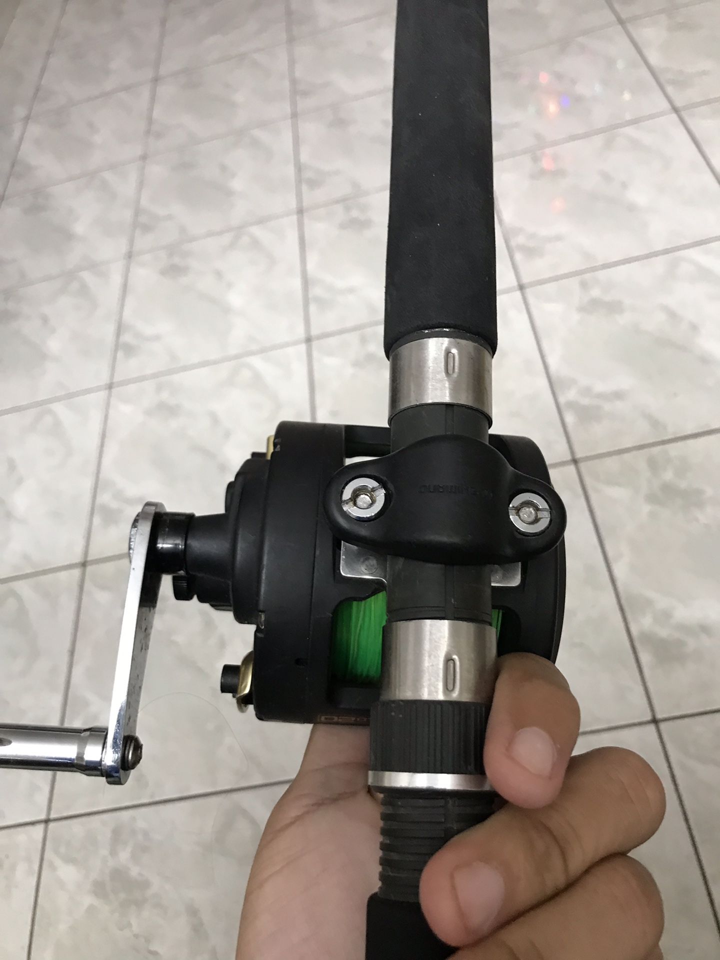 Deep sea fishing Shimano TLD 20 fishing reel with 7ft rod combo $100 ...