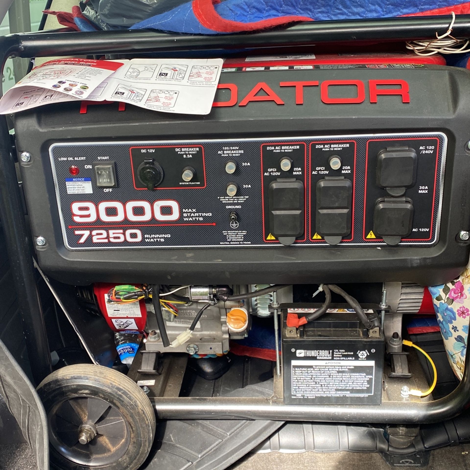 Brand New Generator Predator 9000 for Sale in San Jose, CA - OfferUp