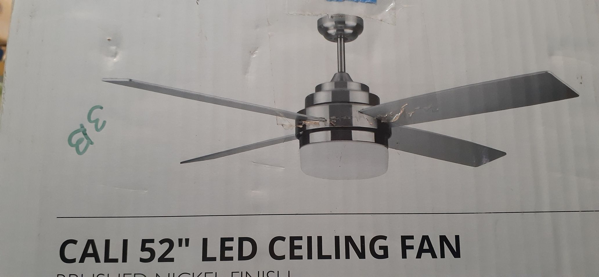 52" Brand New Cali Ceiling Fan. By Design House Model# 157354 for Sale ...