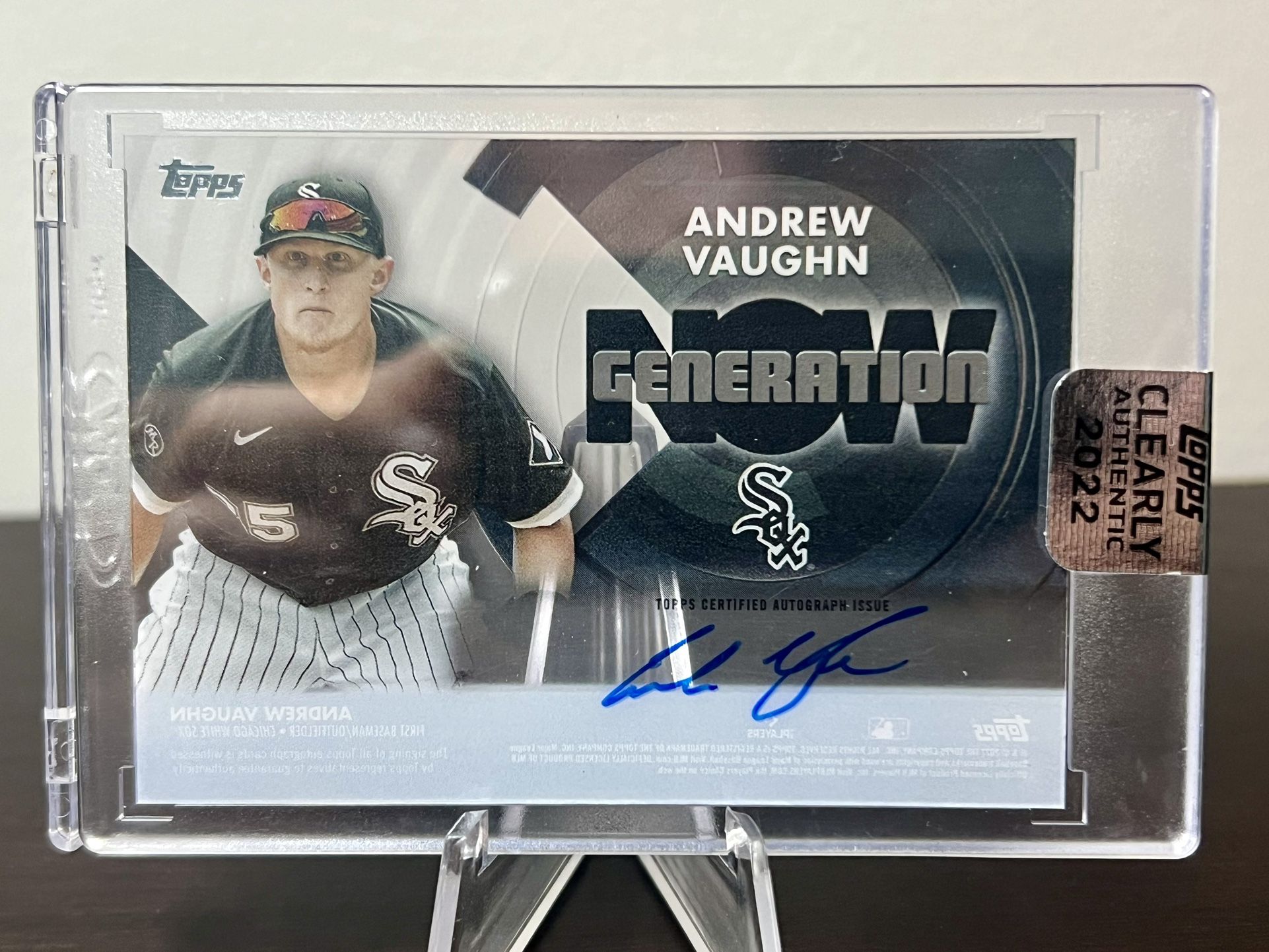 2022 Topps Clearly Authentic Andrew Vaughn Autograph for Sale in Carol ...