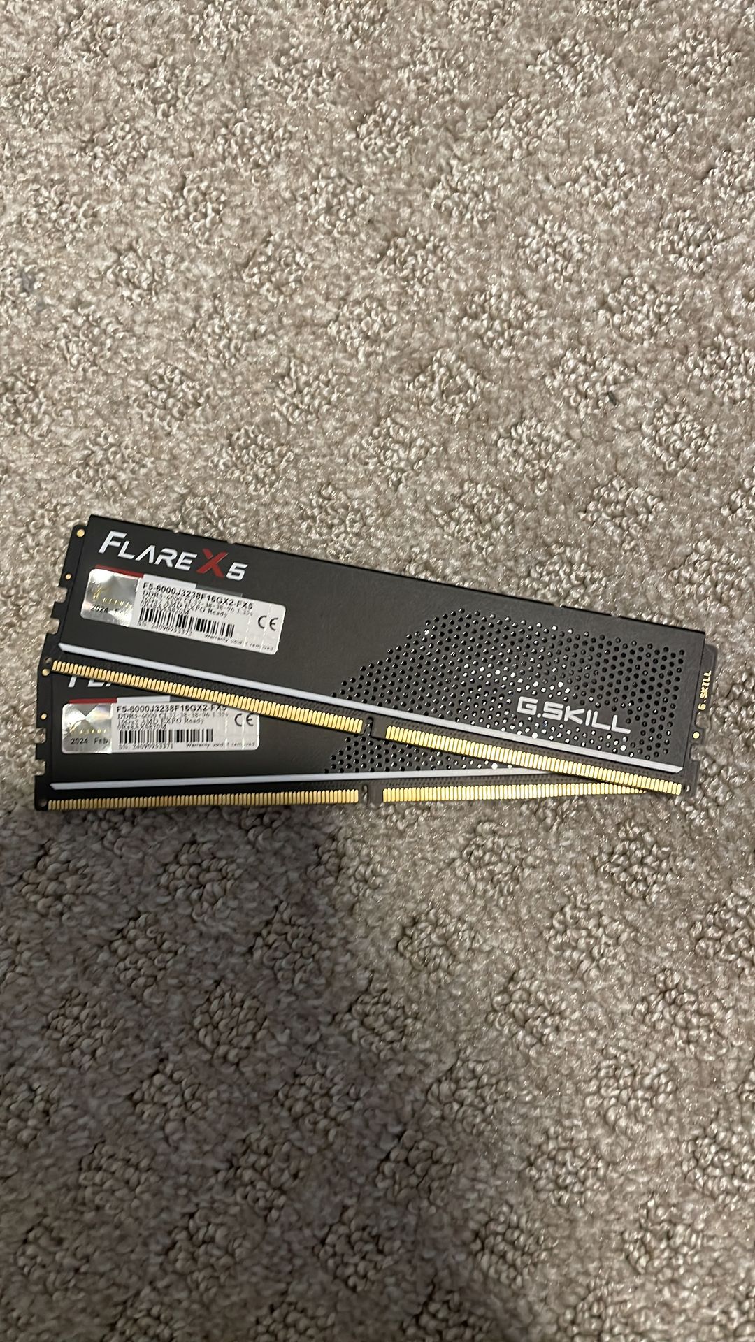 G.Skill 2x16 (32GB) DDR5 Ram for Sale in Gardena, CA - OfferUp