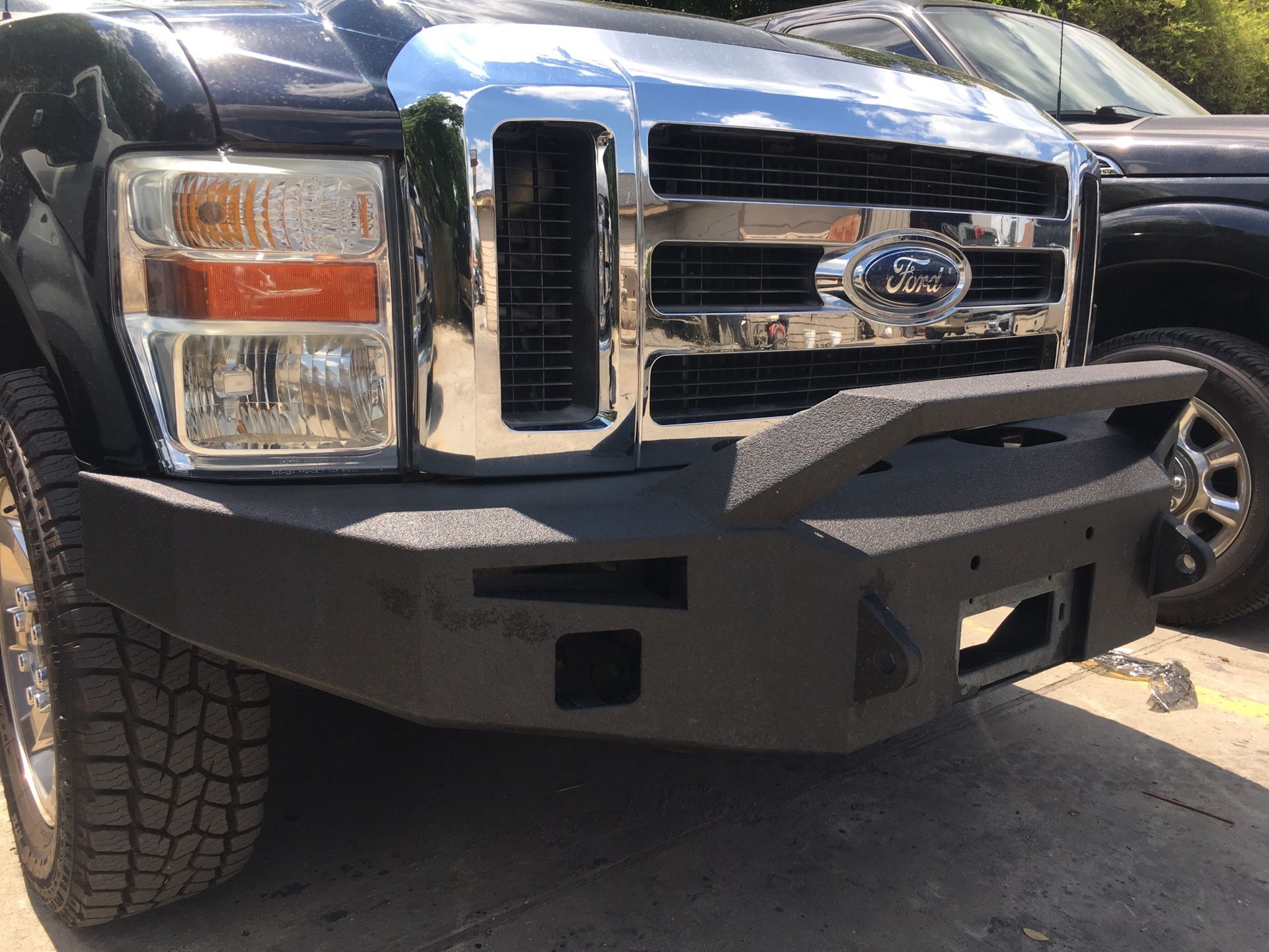 2008 - 2010 Ford F250 F350 MAGNUM RT SERIES HEAVY DUTY FRONT BUMPER ...