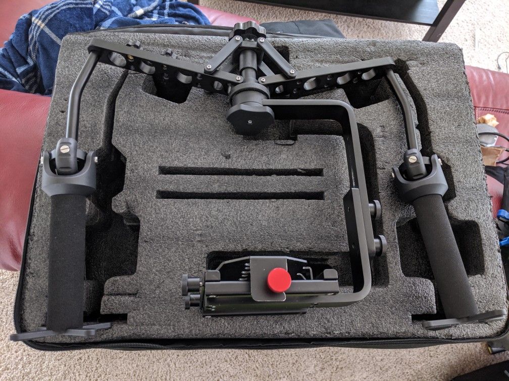 Neewer Spider Gimbal Rig Stabilizer For DSLR camera Like New comes with ...