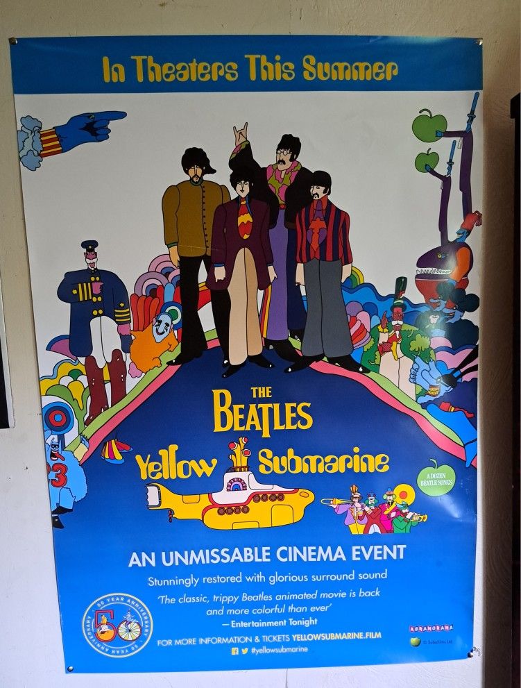 Yellow Submarine Movie Poster