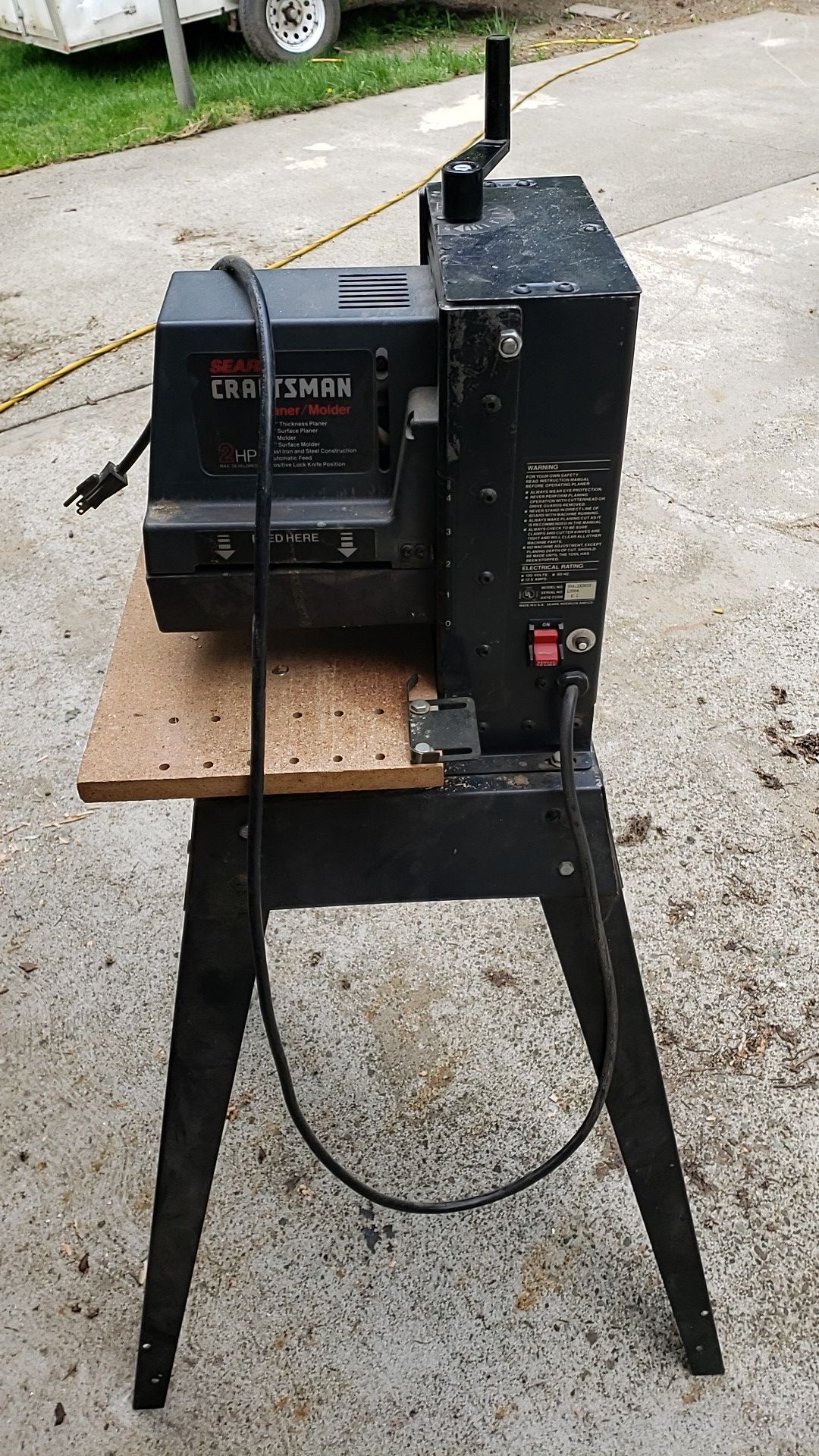 2 hp Craftsman planer/molder for Sale in Sumner, WA - OfferUp
