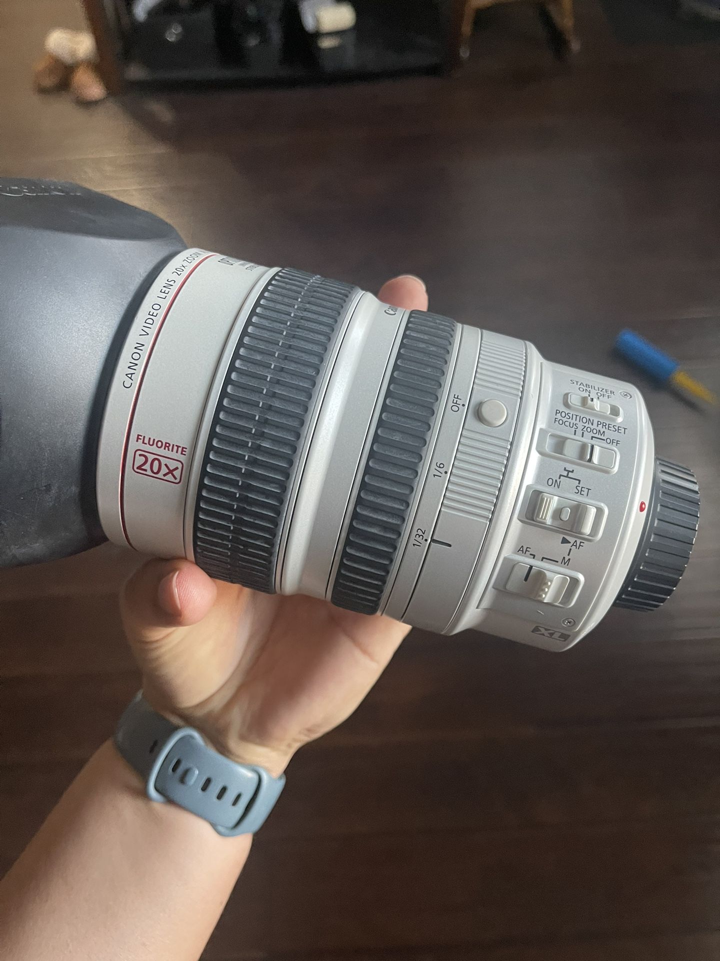 CANON VIDEO LENS 20x ZOOM XL 5.4-108mm LIS for Sale in Corona, CA - OfferUp