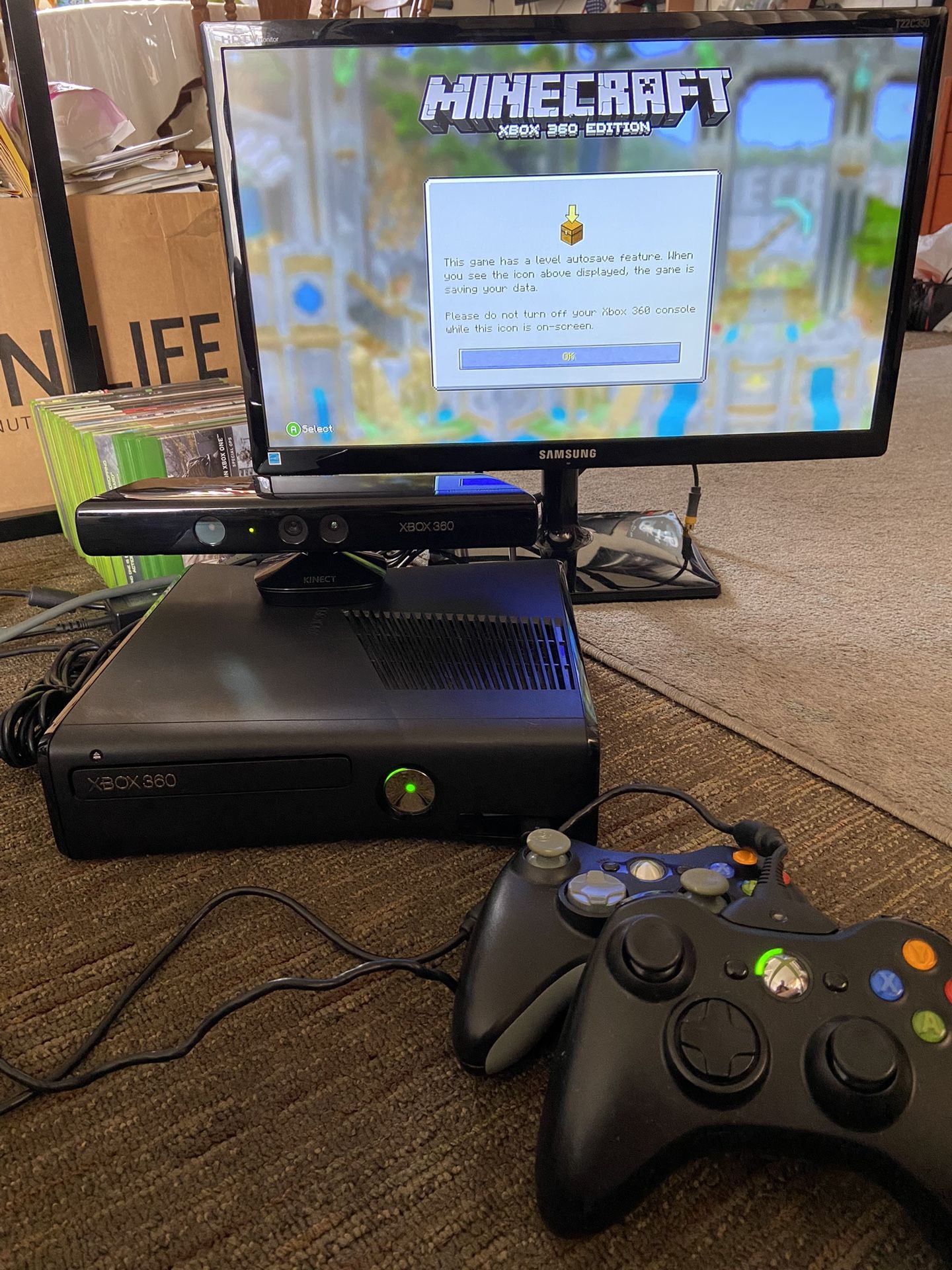 Xbox 360 S Console, Kinect Sensor, & Games for Sale in Los Angeles, CA ...