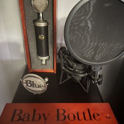 Blue Baby Bottle Mic
