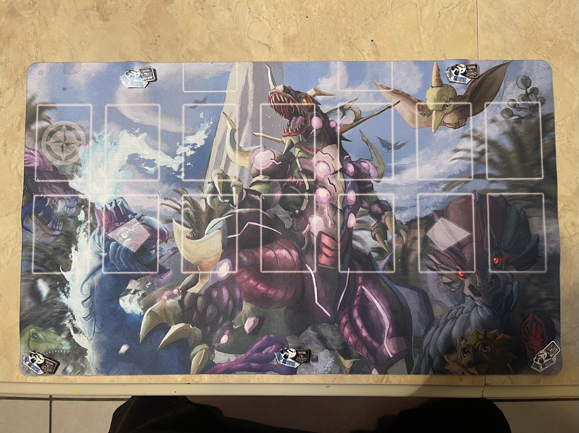 Pokemon Vs Yugioh Playmat