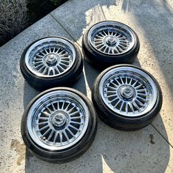 Work Ewing Fins Super Fin Jdm Wheels 15 Inch 15x7 for Sale in Fullerton ...