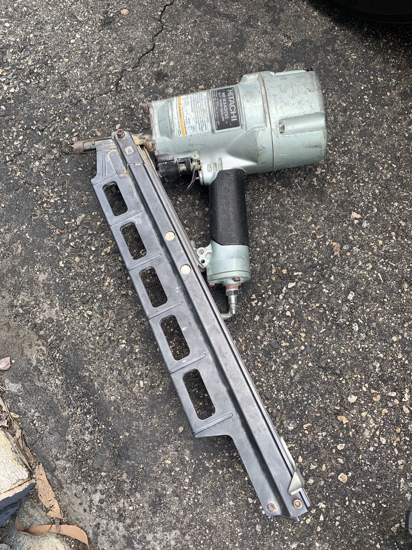 Hitachi NR83A3(S) Nail Gun used in good condition for Sale in Oceanside ...