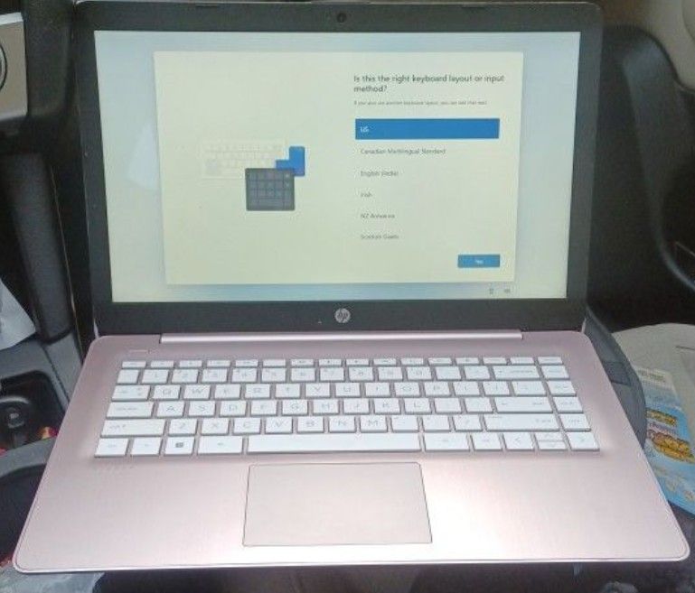 HP 14" Rose Gold Laptop Touchscreen for Sale in Zephyrhills, FL - OfferUp
