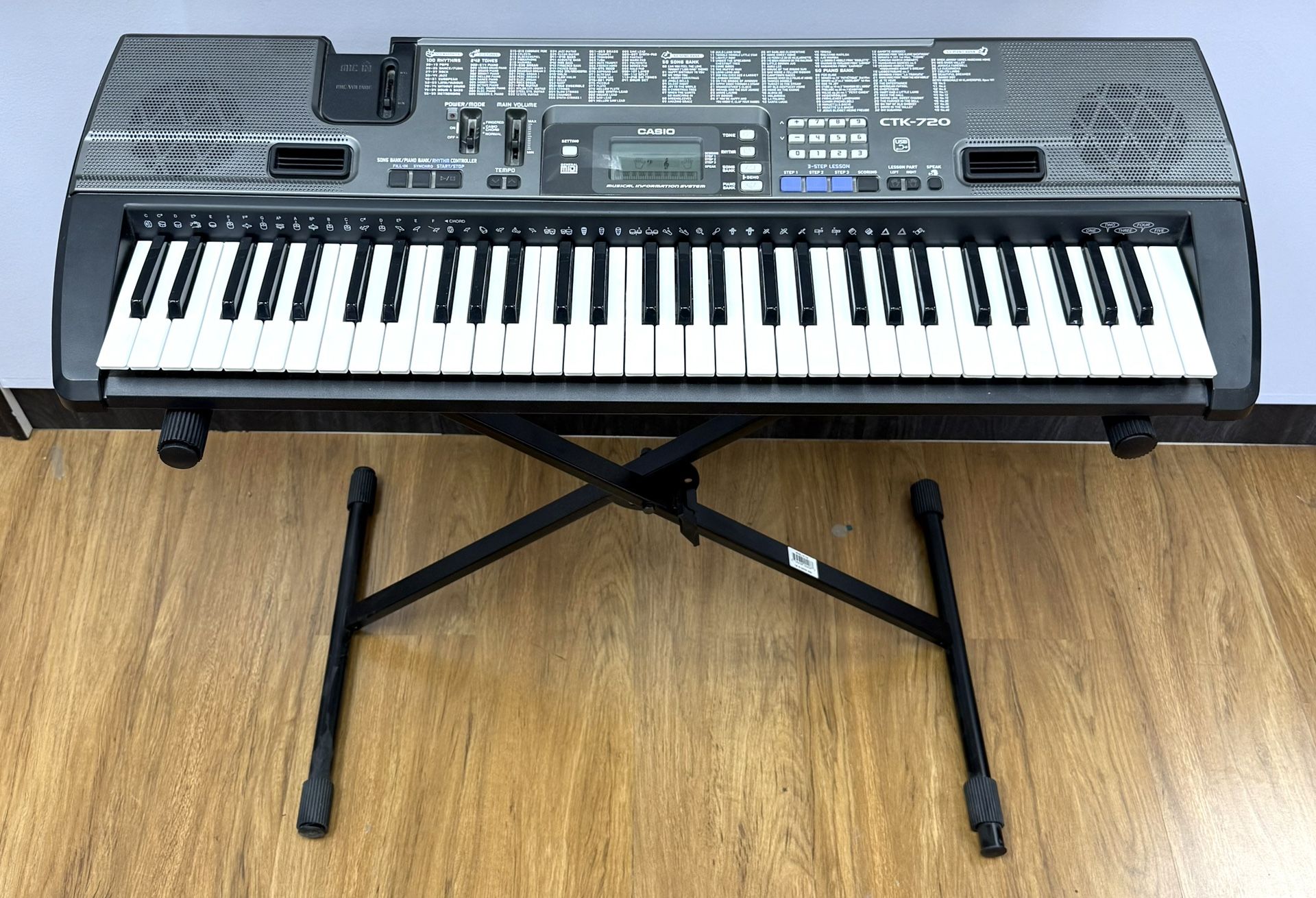 Casio Keyboard CTK-720 With Stand for Sale in Scottsdale, AZ - OfferUp