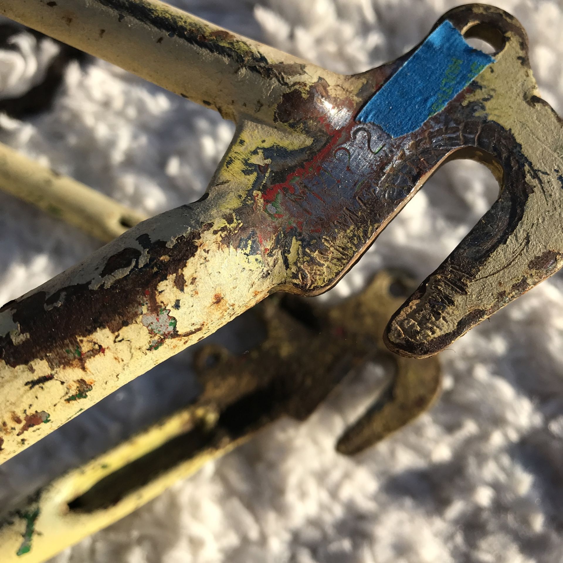 1964 Lime Green Stingray Frame W/Fork , Sting-Ray , 64 , Located In ...